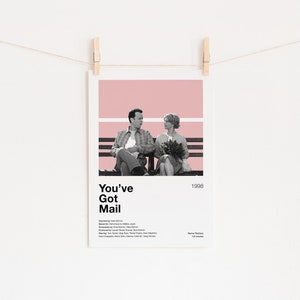 You've Got Mail Poster | Tom Hanks, Meg Ryan, Minimalist Movie Poster ...