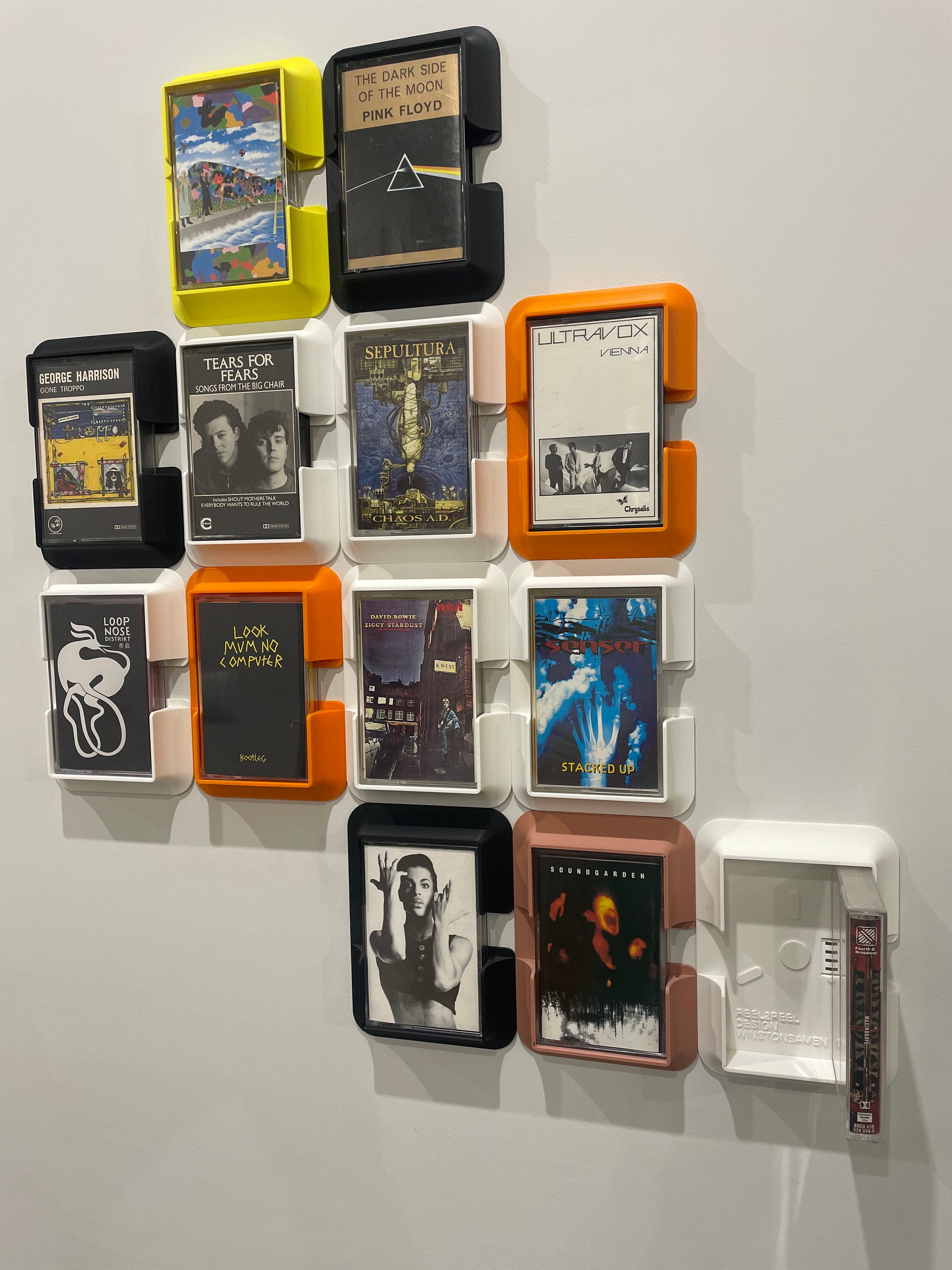 Cassette Wall Display. Single Modular Unit. - Etsy