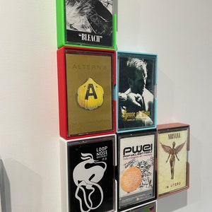 Cassette Wall Display. PUSH RELEASE SYSTEM - Etsy