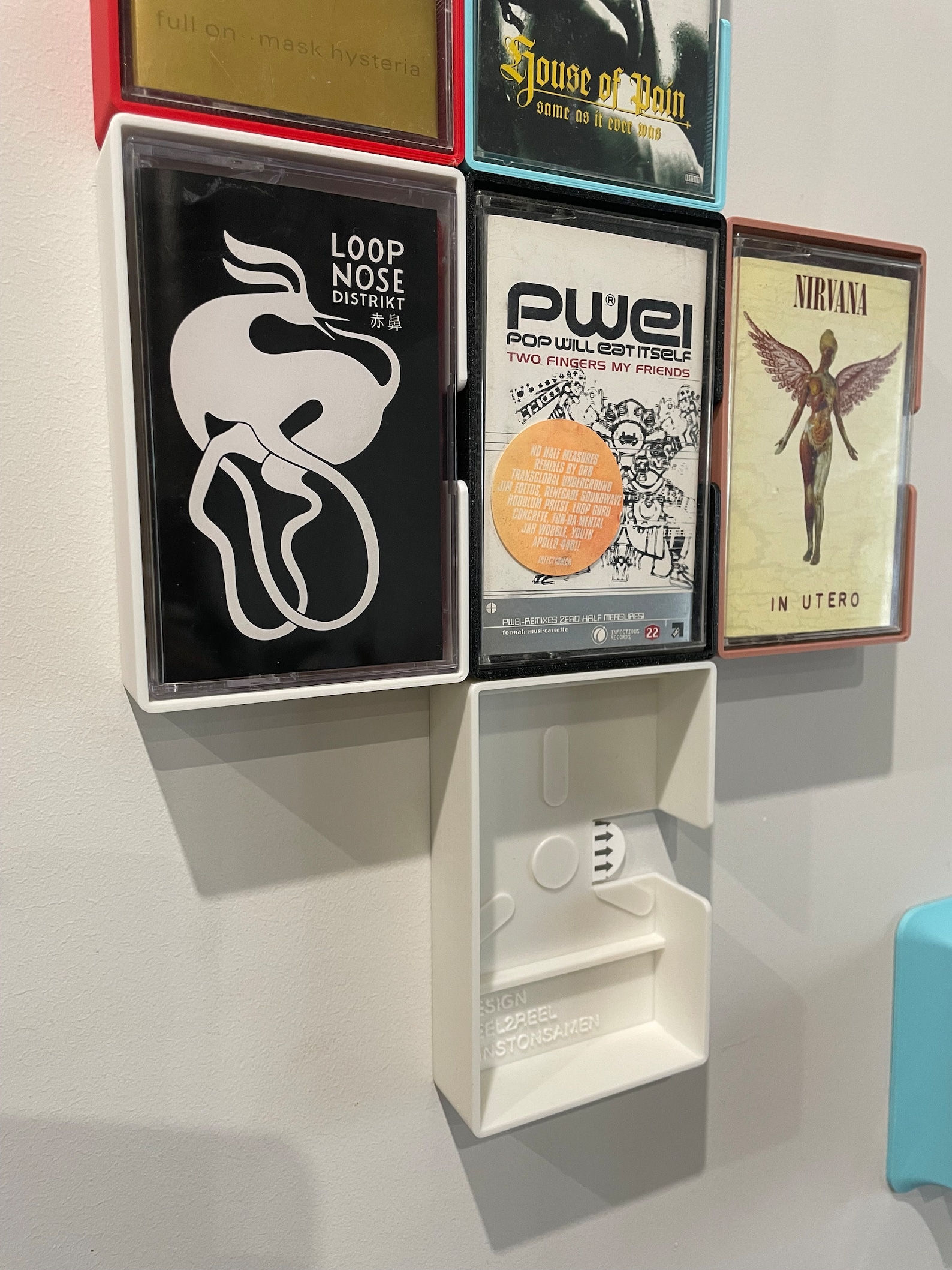 Cassette Wall Display. PUSH RELEASE SYSTEM - Etsy