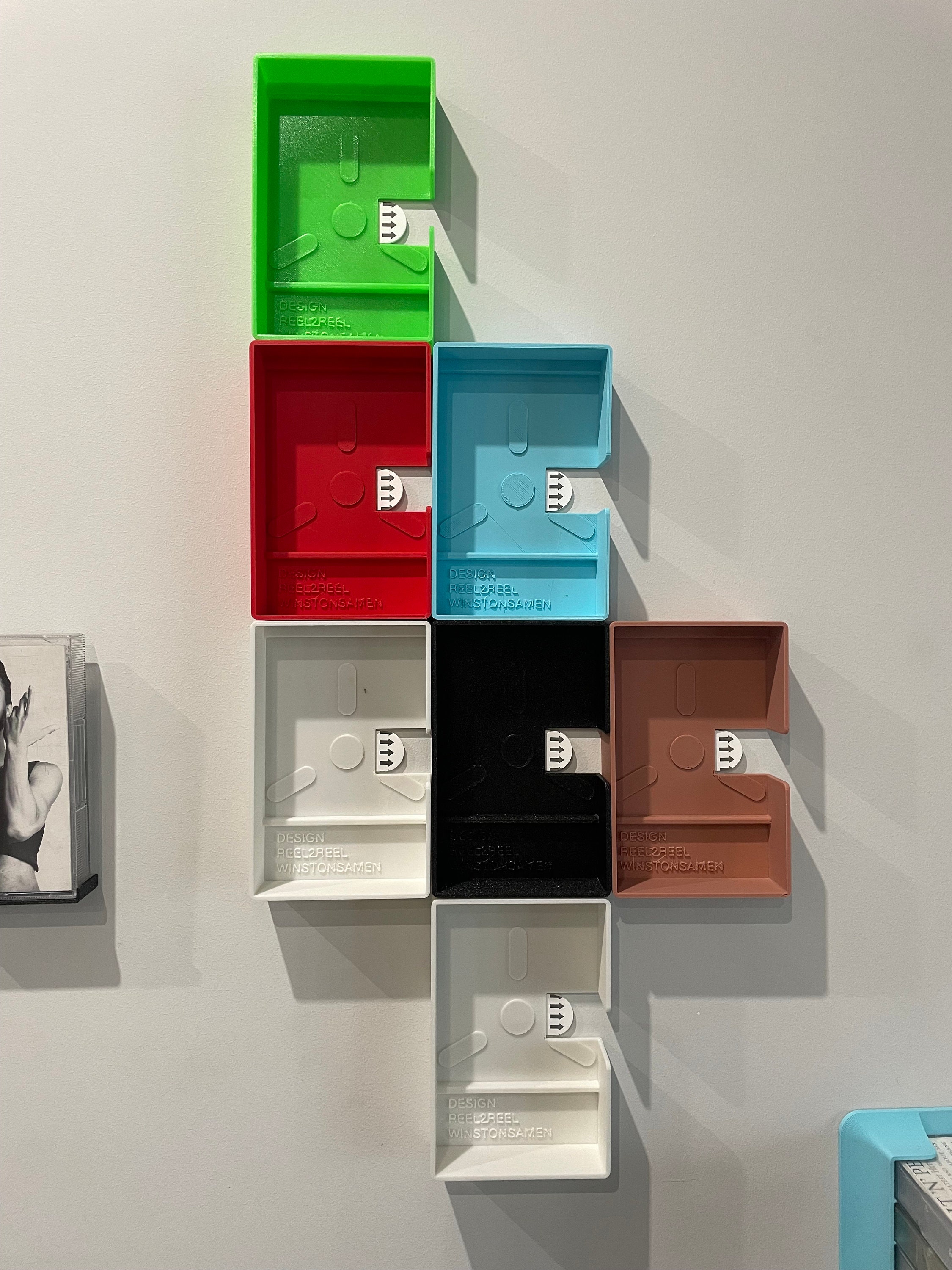 Cassette Wall Display. PUSH RELEASE SYSTEM - Etsy