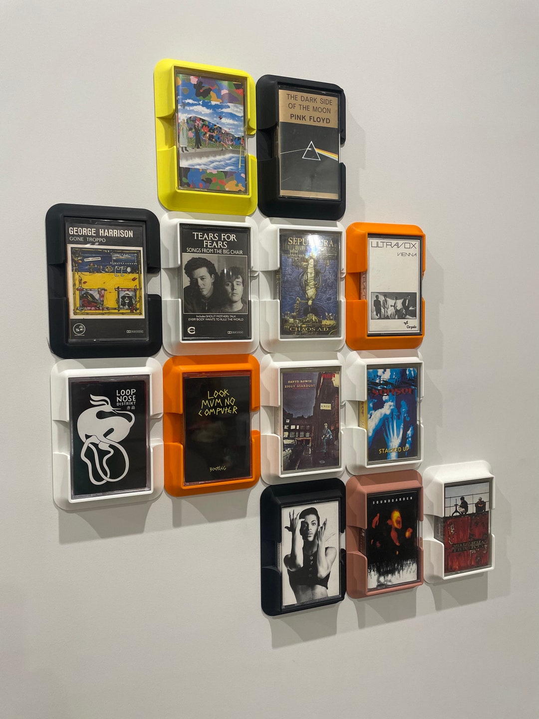 Cassette Wall Display. Single Modular Unit. - Etsy