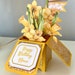 Beautiful Daffodil Pop up Box Card for Any Occasion | Etsy