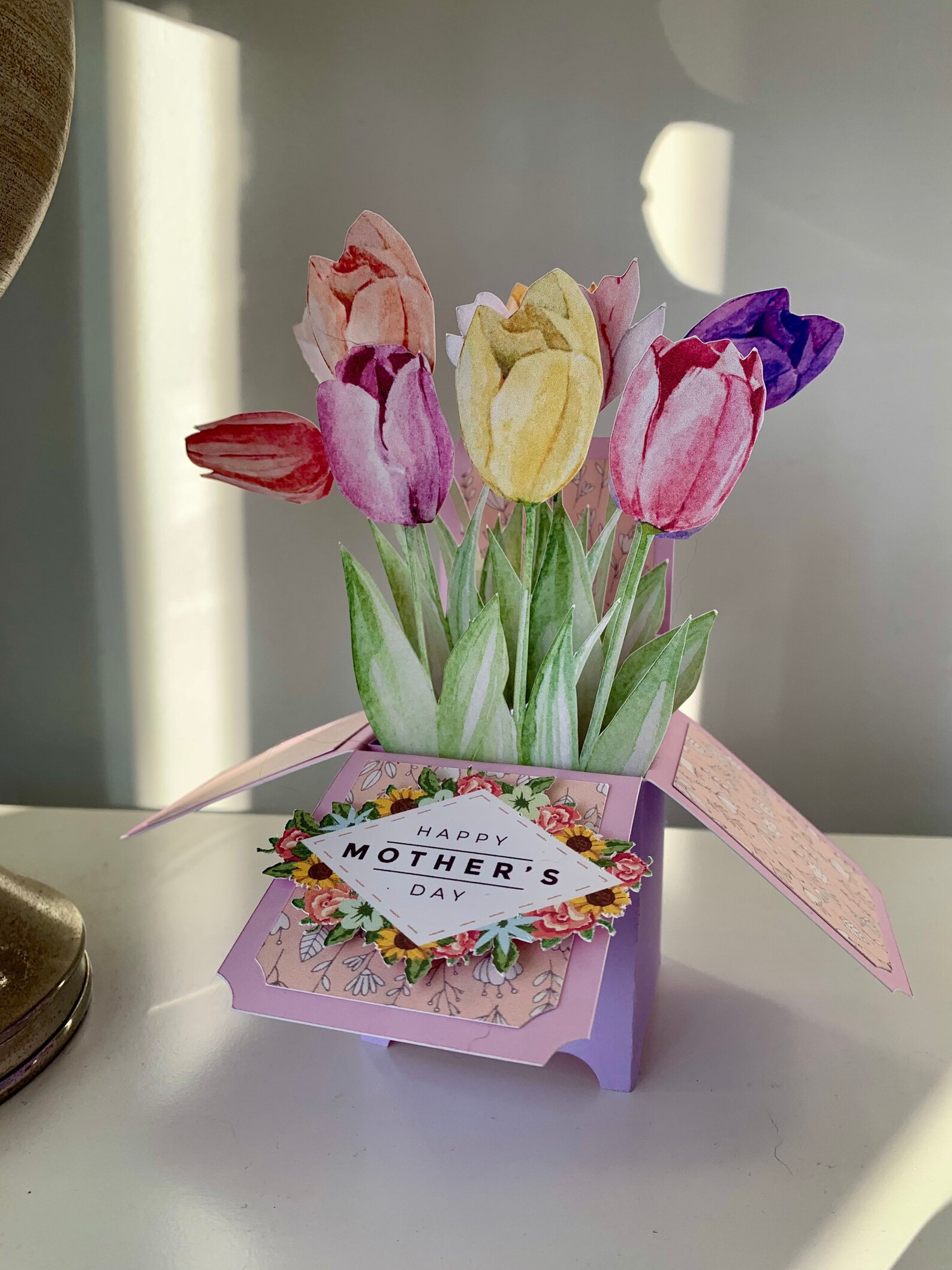 3D Pop up Handmade Custom Tulip Card for Any Special Occasion - Etsy