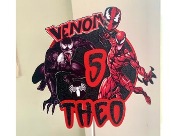 Venom Carnage Cake - Etsy