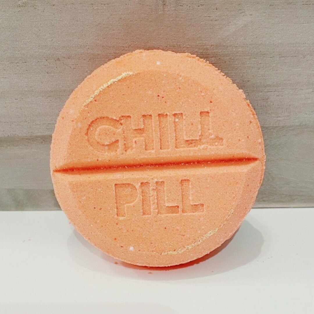 Chill Pill Large Bath Bomb Relaxing Spa Soothing Bath - Etsy