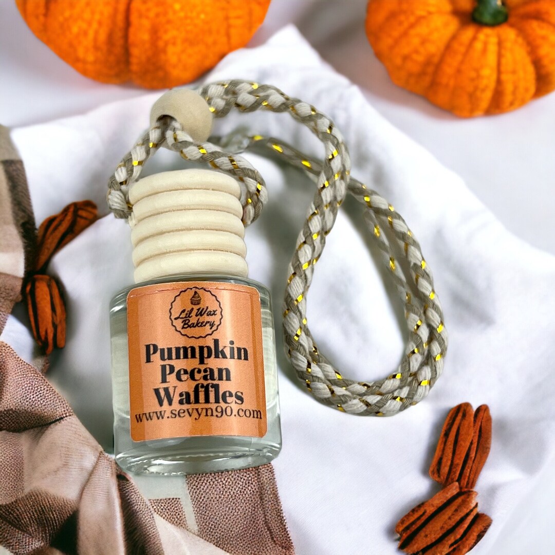 Pumpkin Pecan Waffles | Hanging Car Diffuser | Car Freshener | Air Freshener - Etsy