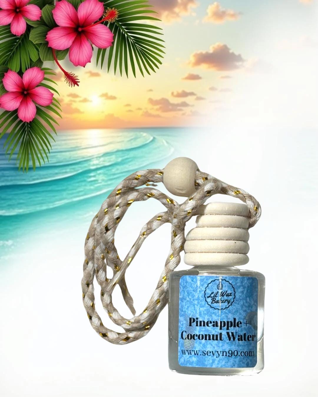 Pineapple Coconut Water | Hanging Car Diffuser | Car Freshener | Air ...