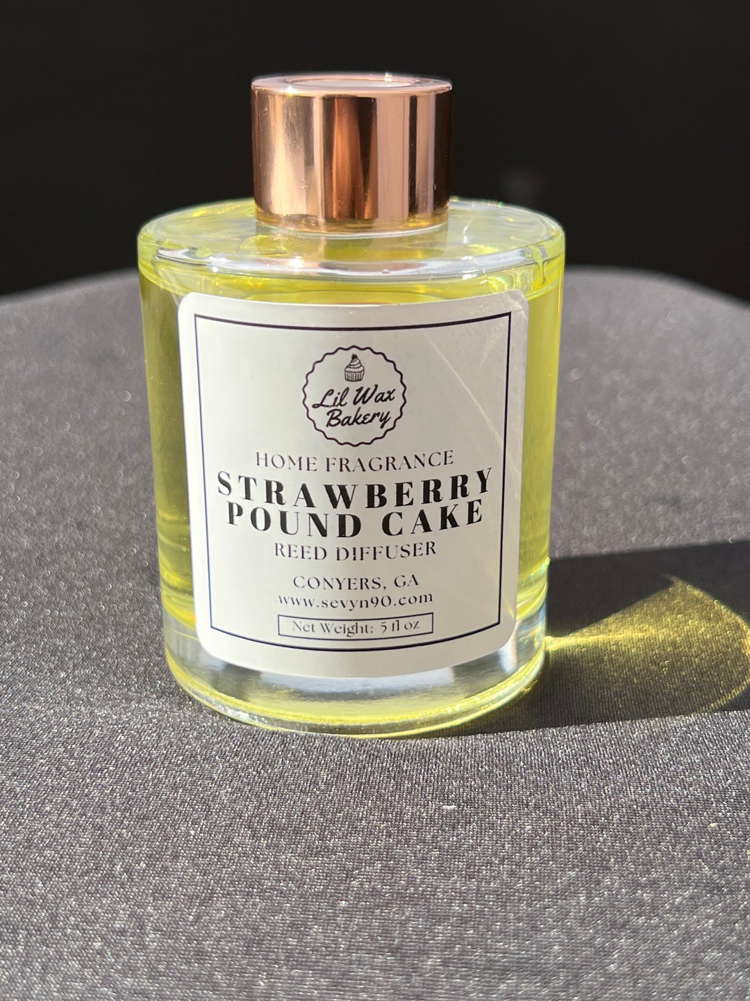 Strawberry Pound Cake Luxury Reed Diffuser Home Fragrance Home Decor ...