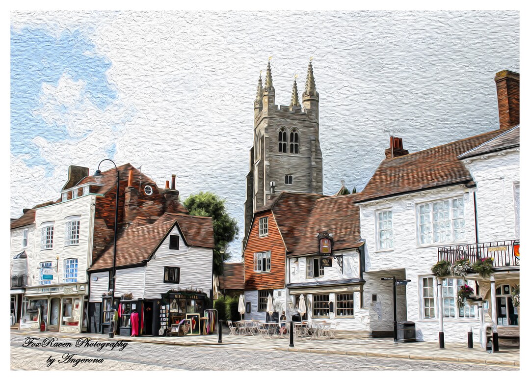 Tenterden Town Digital Art for Personal Use ONLY - Etsy