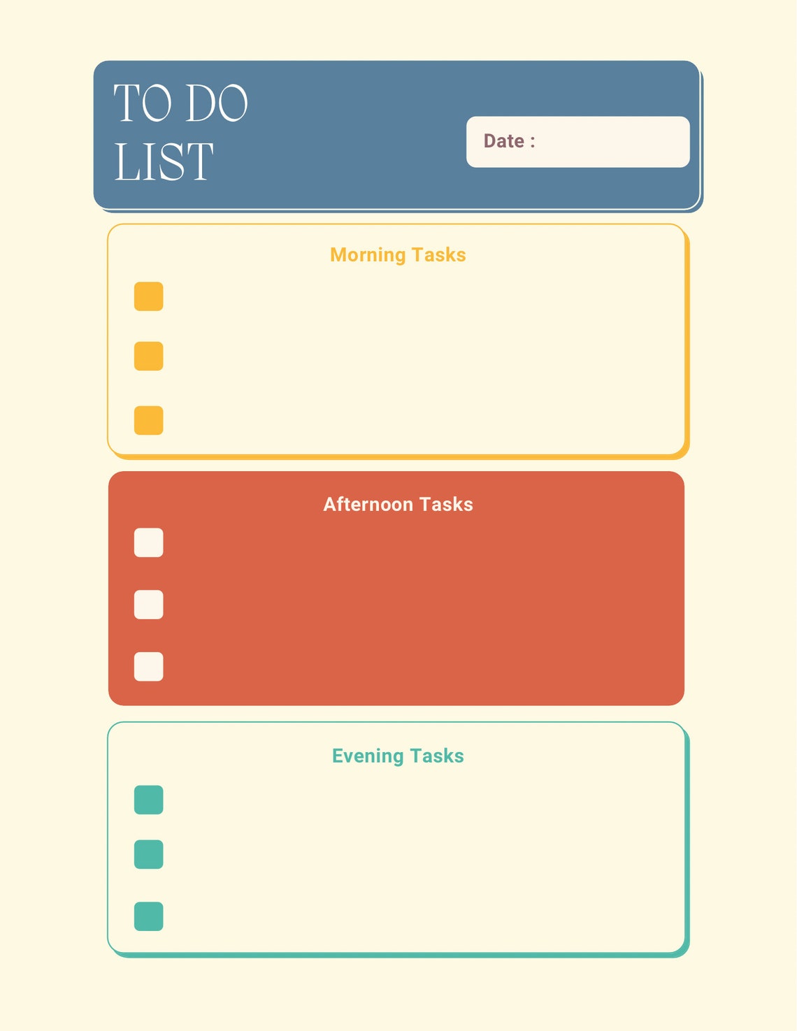 Bright Coloured Digital Weekly Planner for Goodnotes L PDF Instant ...