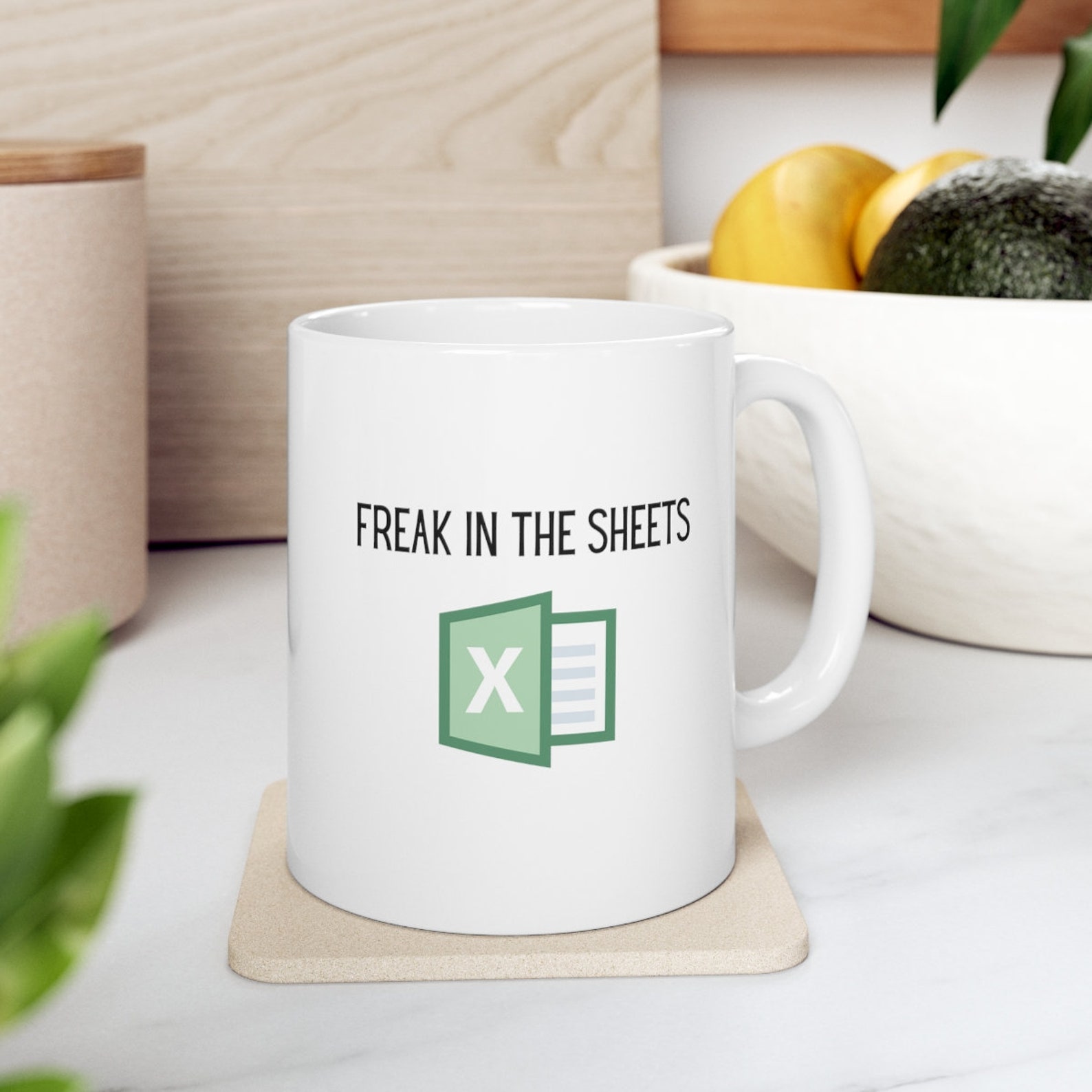 Freak in the Sheets Humor Mug | Excel Business Satire | Relatable ...
