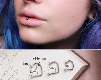 Vertical Labret - Etsy