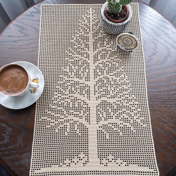 Crochet Table Cover - Etsy