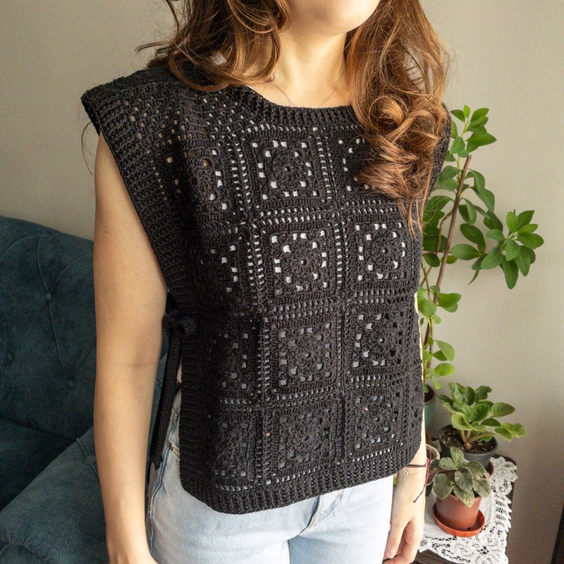 Crochet Vest - Etsy