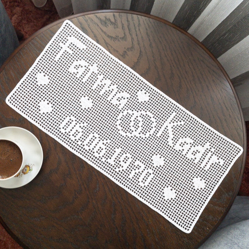 PDF Personalized Filet Crochet Name/date of Marriage for Christmas ...