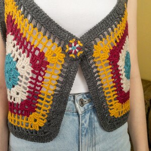READY to SHIP Shabby Vest Within 3 Days for Mothers Day, Handmade ...