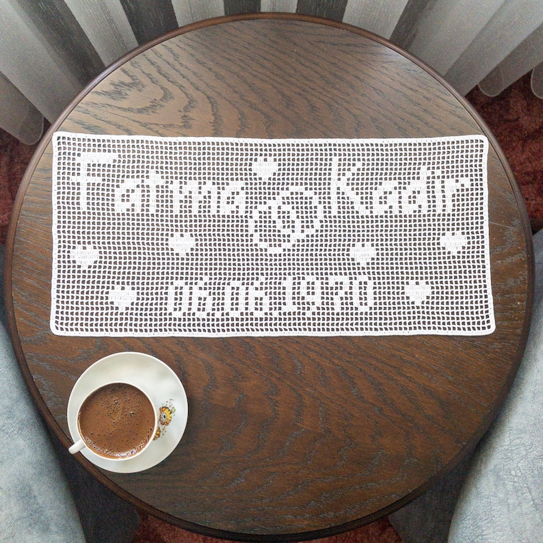 PDF Personalized Filet Crochet Name/date of Marriage for - Etsy