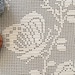 Filet Crochet Table Runner Butterflies Pattern PDF, Home Decor for ...