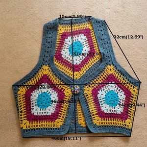 READY to SHIP Shabby Vest Within 3 Days for Mothers Day, Handmade ...