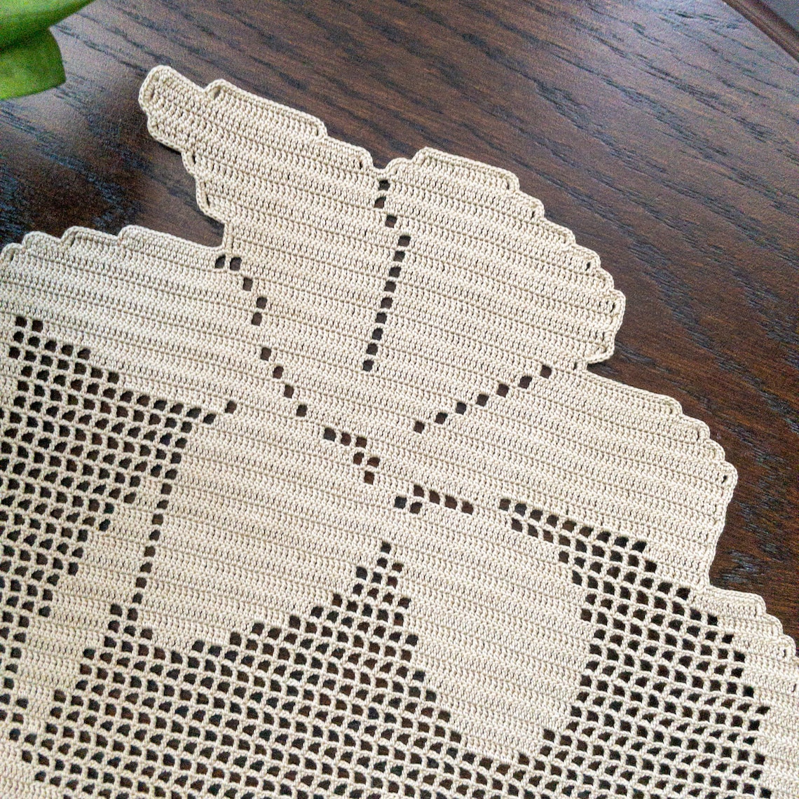 PDF Orchid Flower Filet Crochet for Christmas Thanksgiving - Etsy