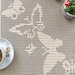 PDF Filet Crochet Butterflies Pattern Table Cover for Wedding, Birthday ...