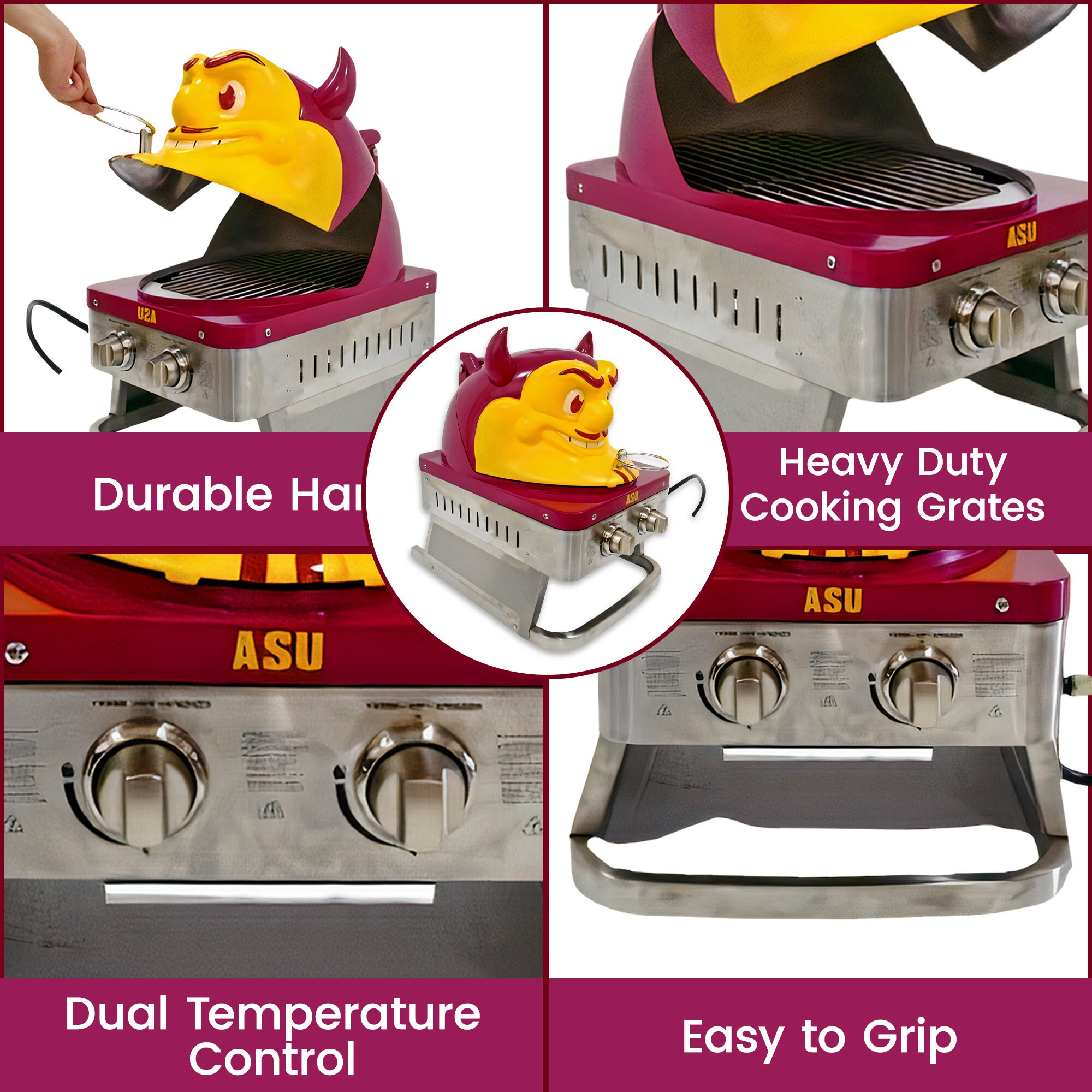 ASU Sun Devil Custom Grill, Barbeque Grill, Grill Accessories, Grill ...