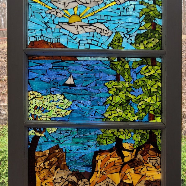 Mosaic Window - Etsy