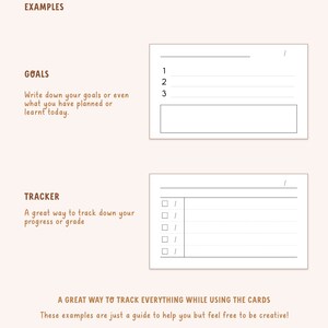 Printable & Digital Notecards for Studying Study Note Tracker Index ...