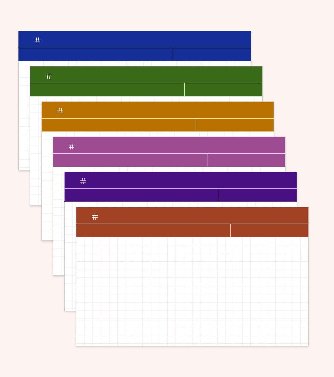 Digital Notecards for Studying | Index Cards | Study Cards | Writing ...