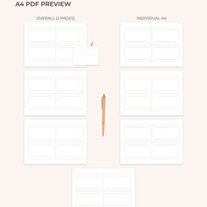 Printable & Digital Rainbow Notecards for Studying | Design A | Study ...