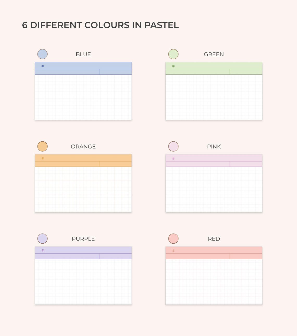 Digital Notecards for Studying | Index Cards | Study Cards | Writing ...