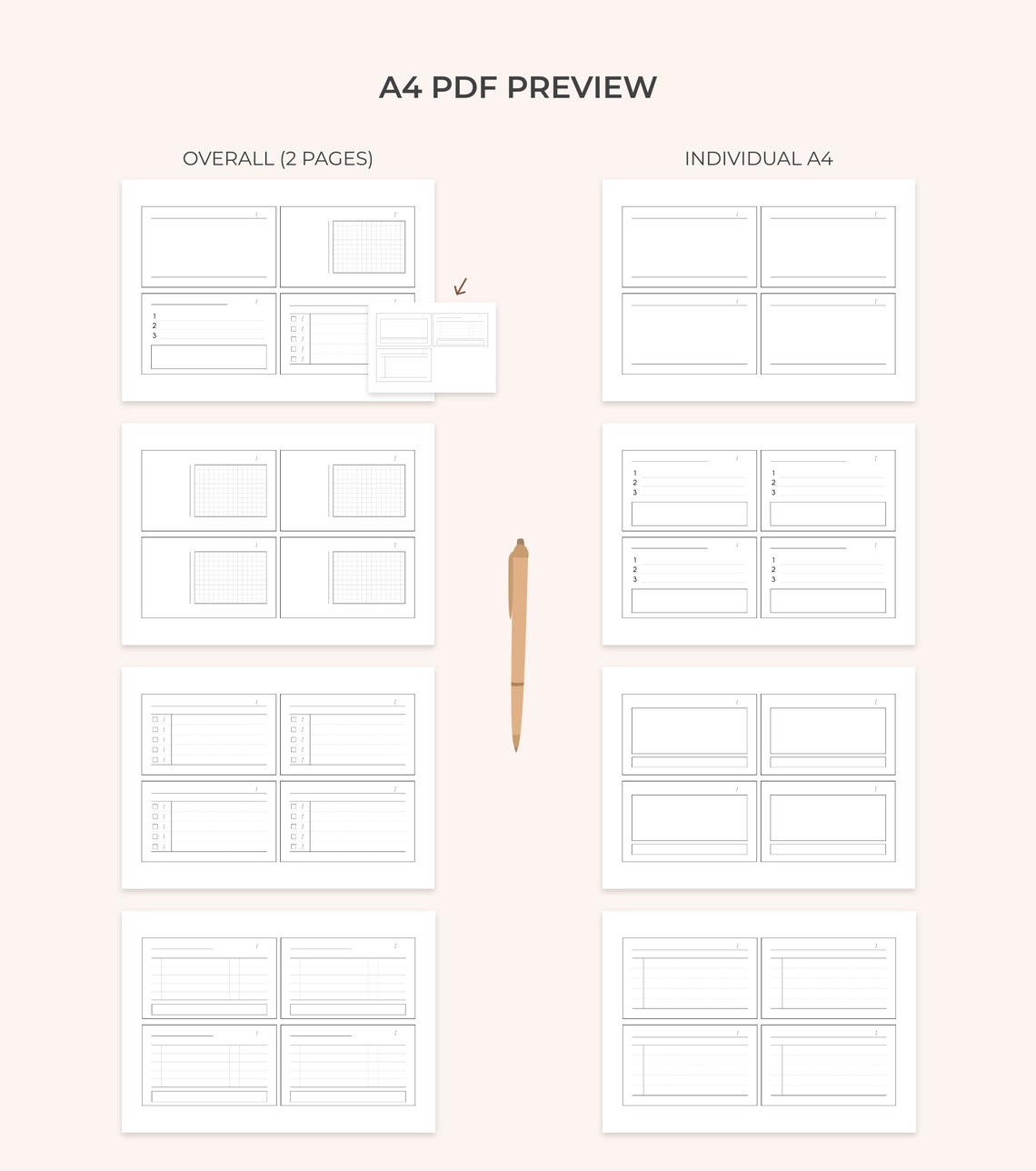 Printable & Digital Notecards for Studying | Study Note Tracker | Index ...