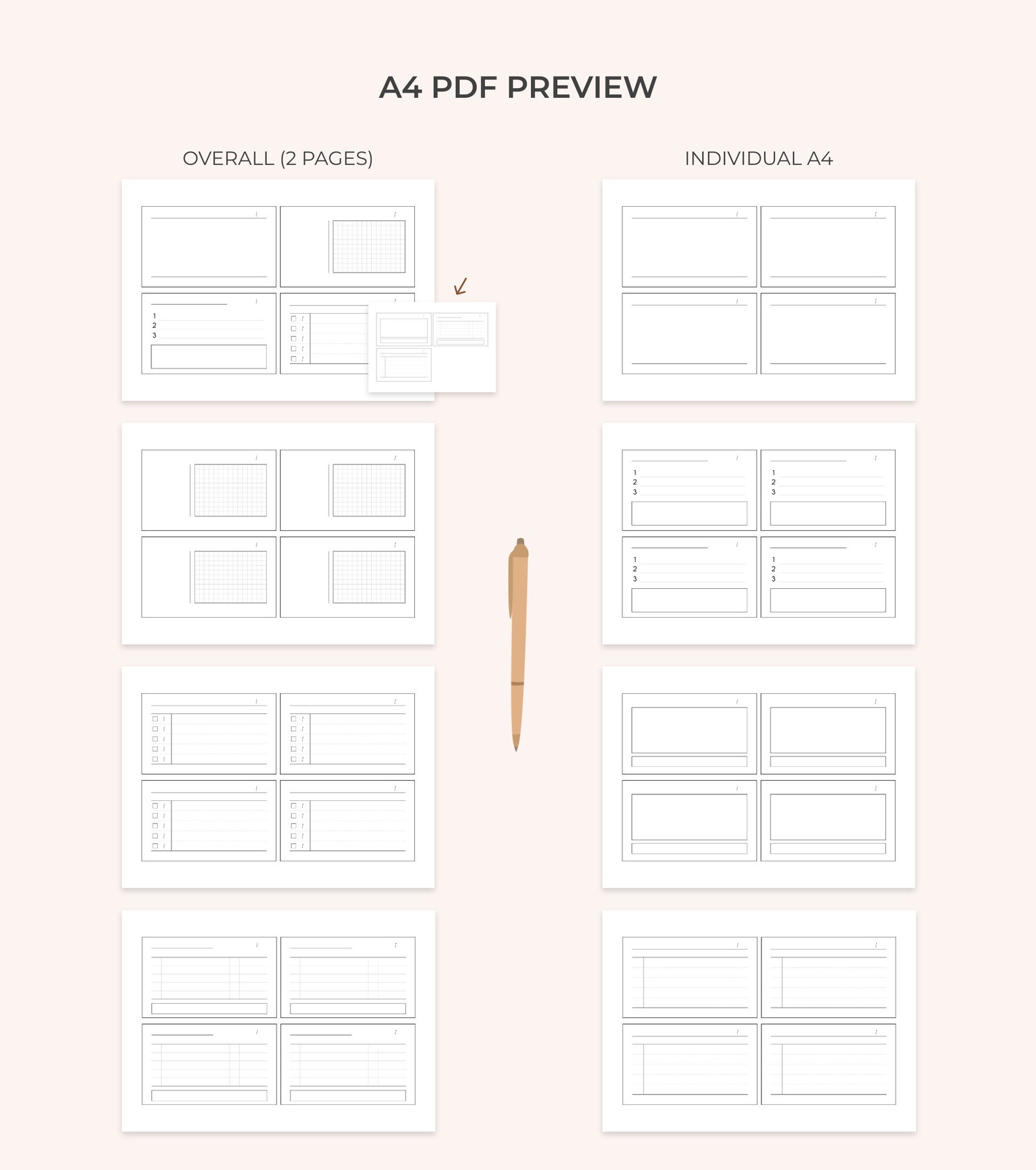 Printable & Digital Notecards for Studying | Study Note Tracker | Index ...