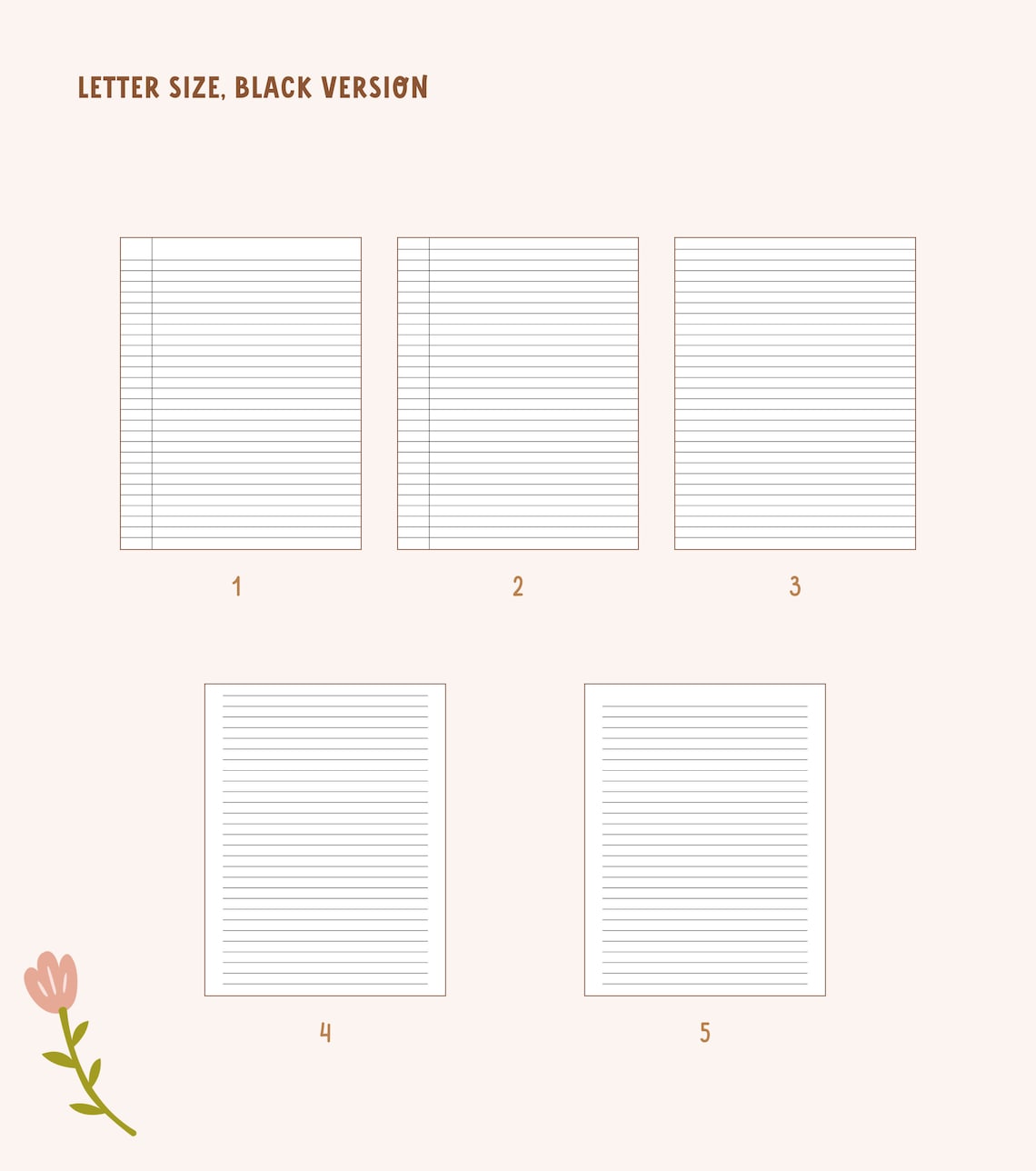 Printable Lined Paper PDF A4 US Letter Size Note Paper Etsy printable-lined-paper-pdf-a4-us-letter-size-note-paper-etsy