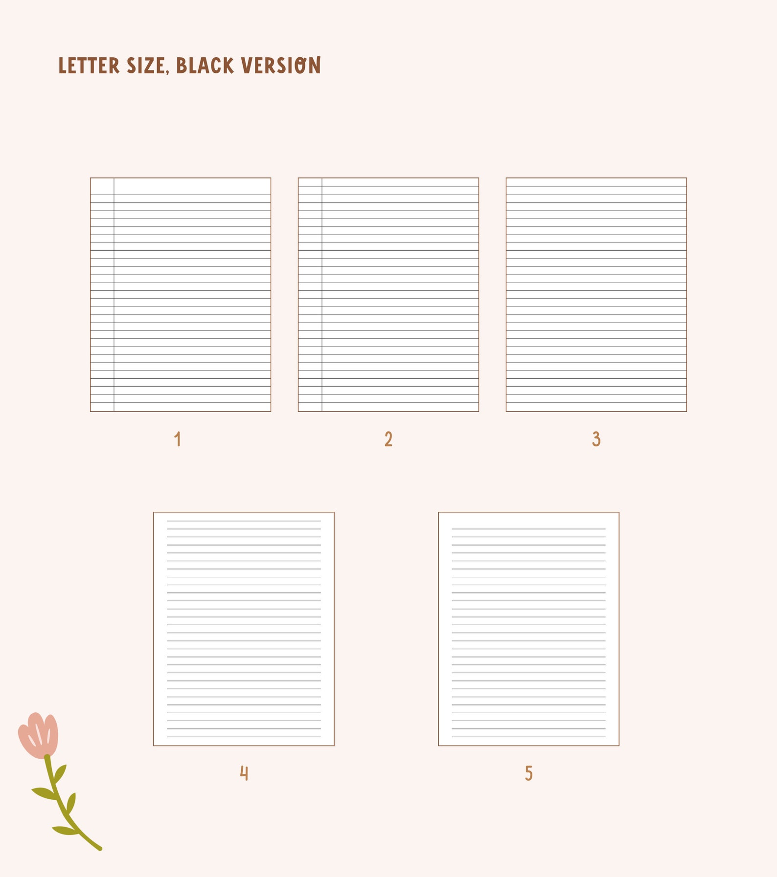 Printable Lined Paper PDF A4 US Letter Size Note Paper Etsy printable-lined-paper-pdf-a4-us-letter-size-note-paper-etsy