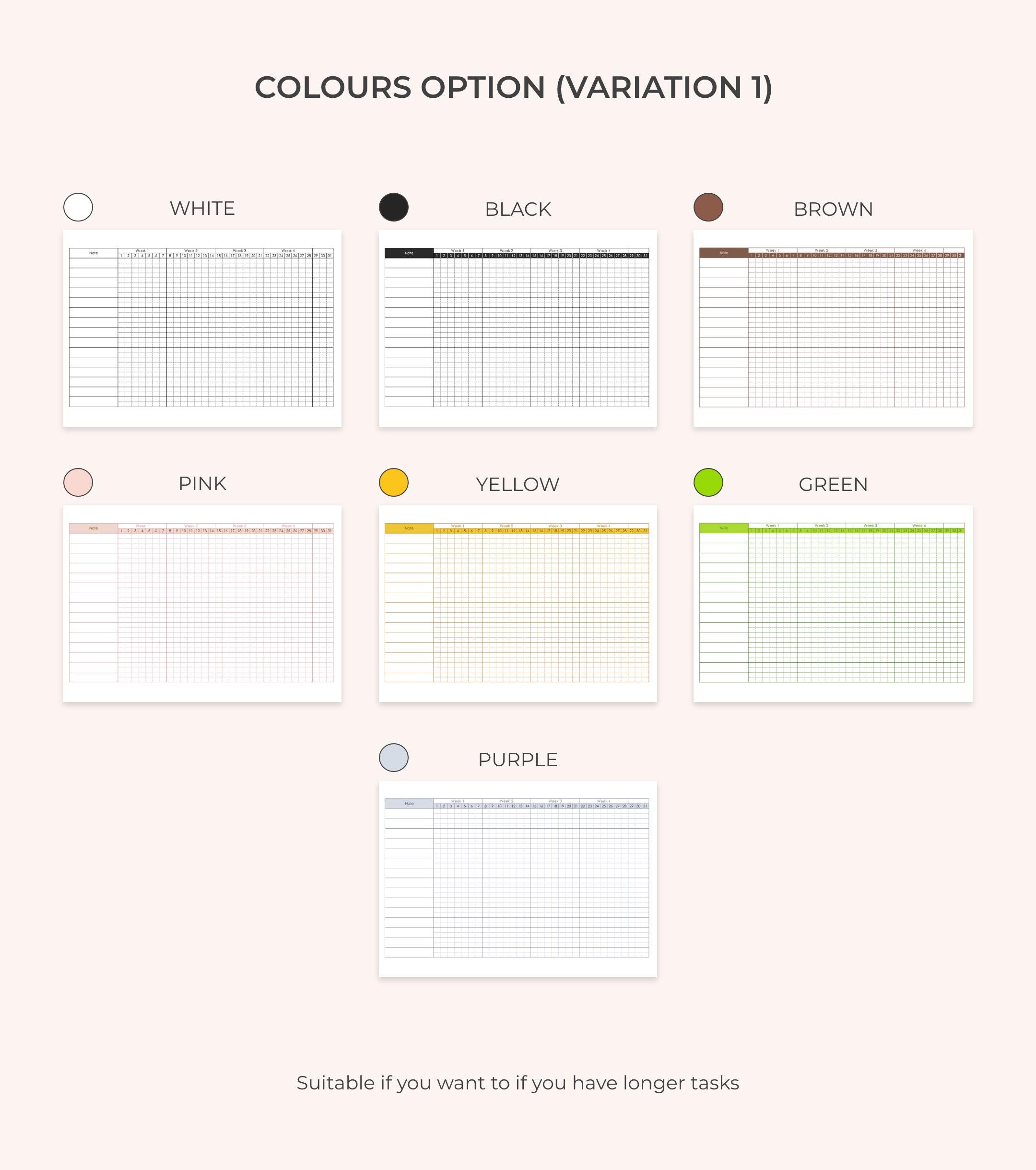 Digital and Printable Habit Tracker | Daily & Monthly | Daily Habit ...