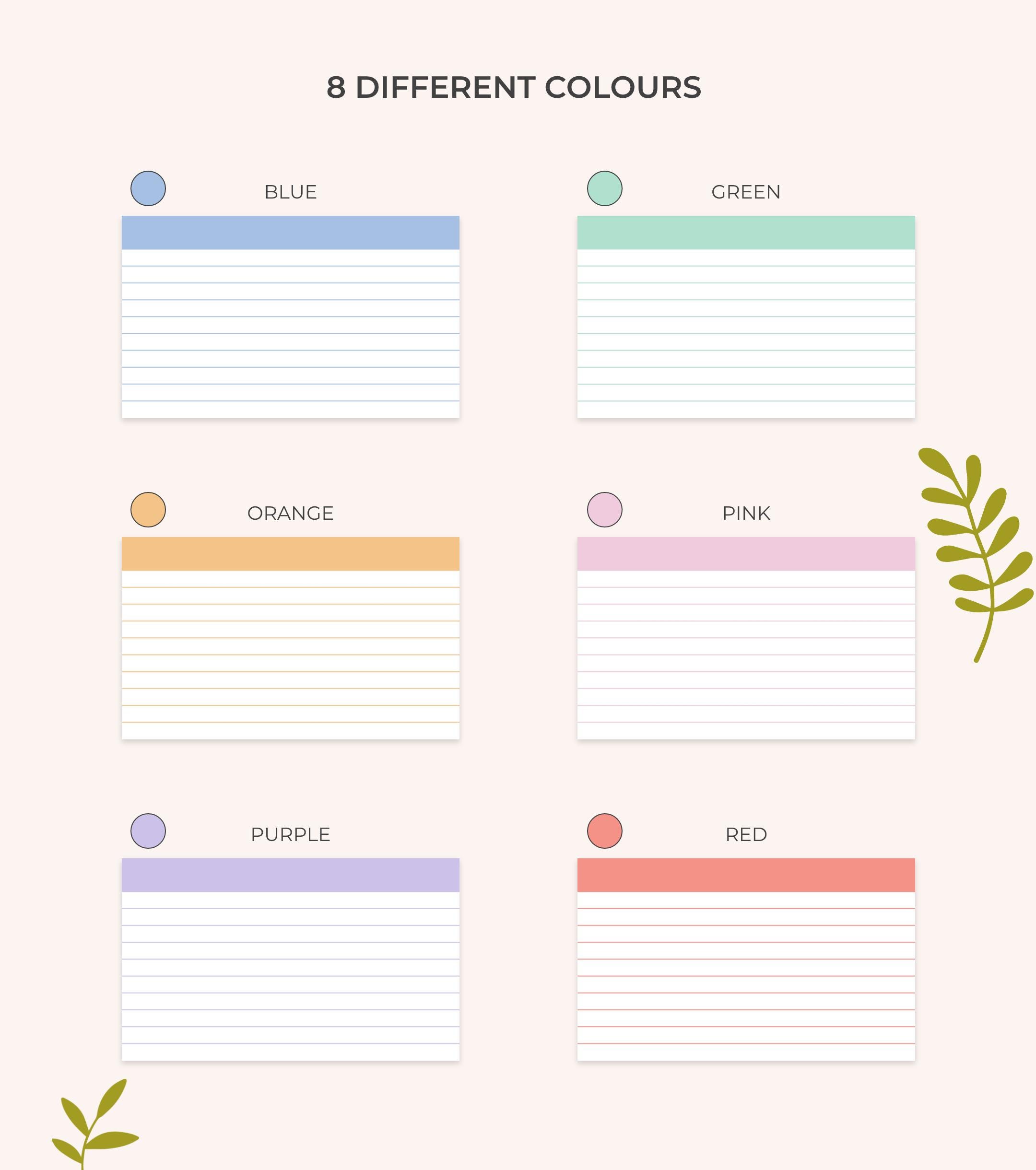 Digital Notecards for Studying | Index Cards | Study Cards | Goodnotes ...