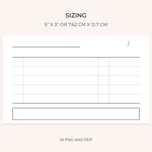 Printable & Digital Notecards for Studying | Study Note Tracker | Index ...