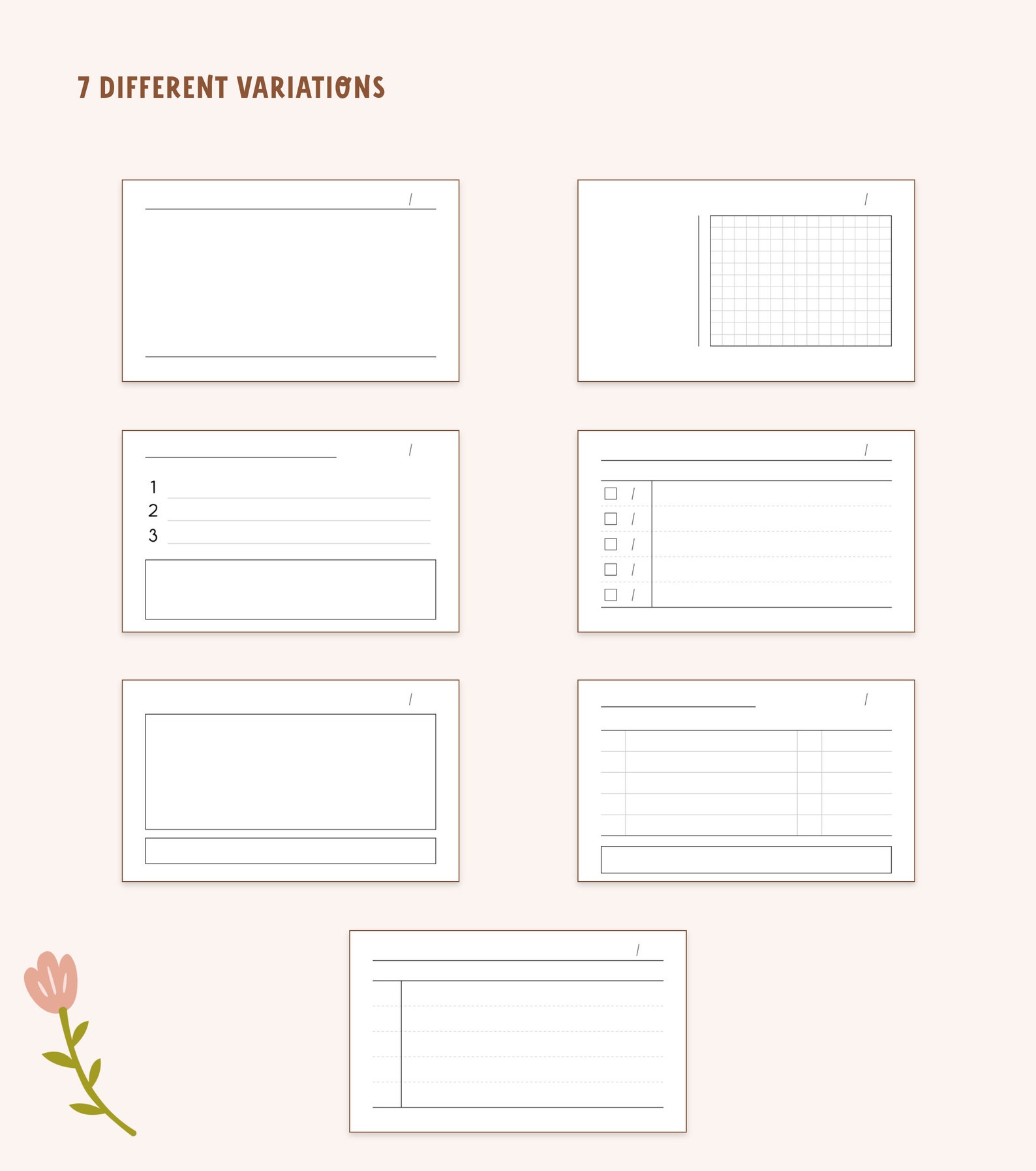 Digital Notecards for Studying Aesthetic Flash Card Study - Etsy