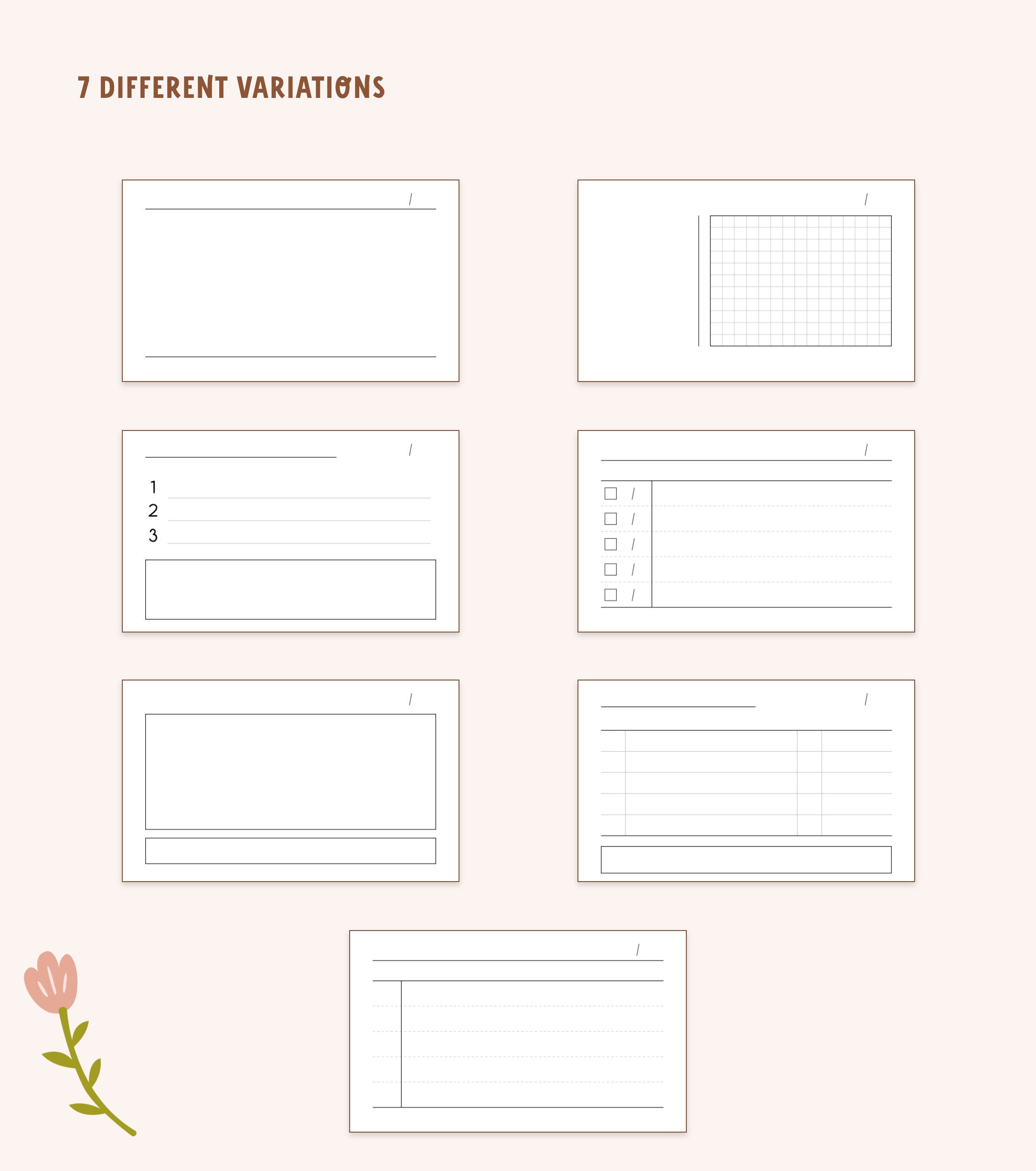 Digital Notecards for Studying Aesthetic Flash Card Study - Etsy Australia