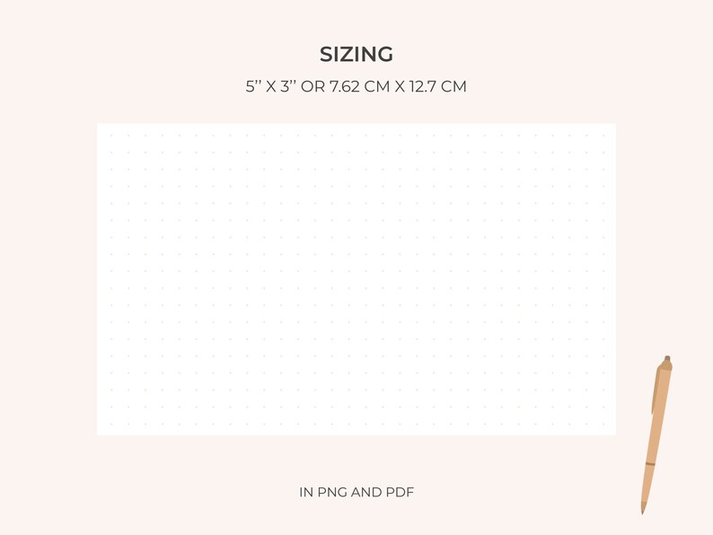 Digital Download Dotted Flashcards for Study | 3x5 Rainbow Dotted ...