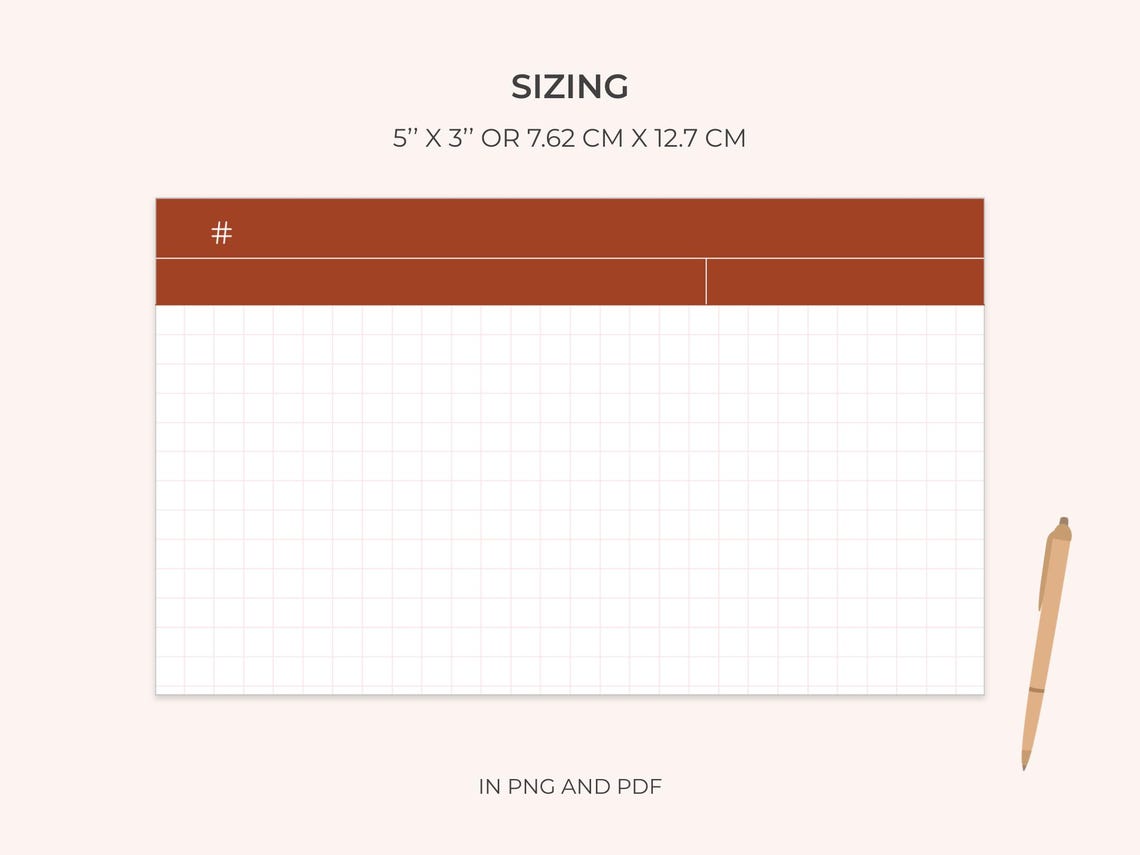 Digital Notecards for Studying | Index Cards | Study Cards | Writing ...