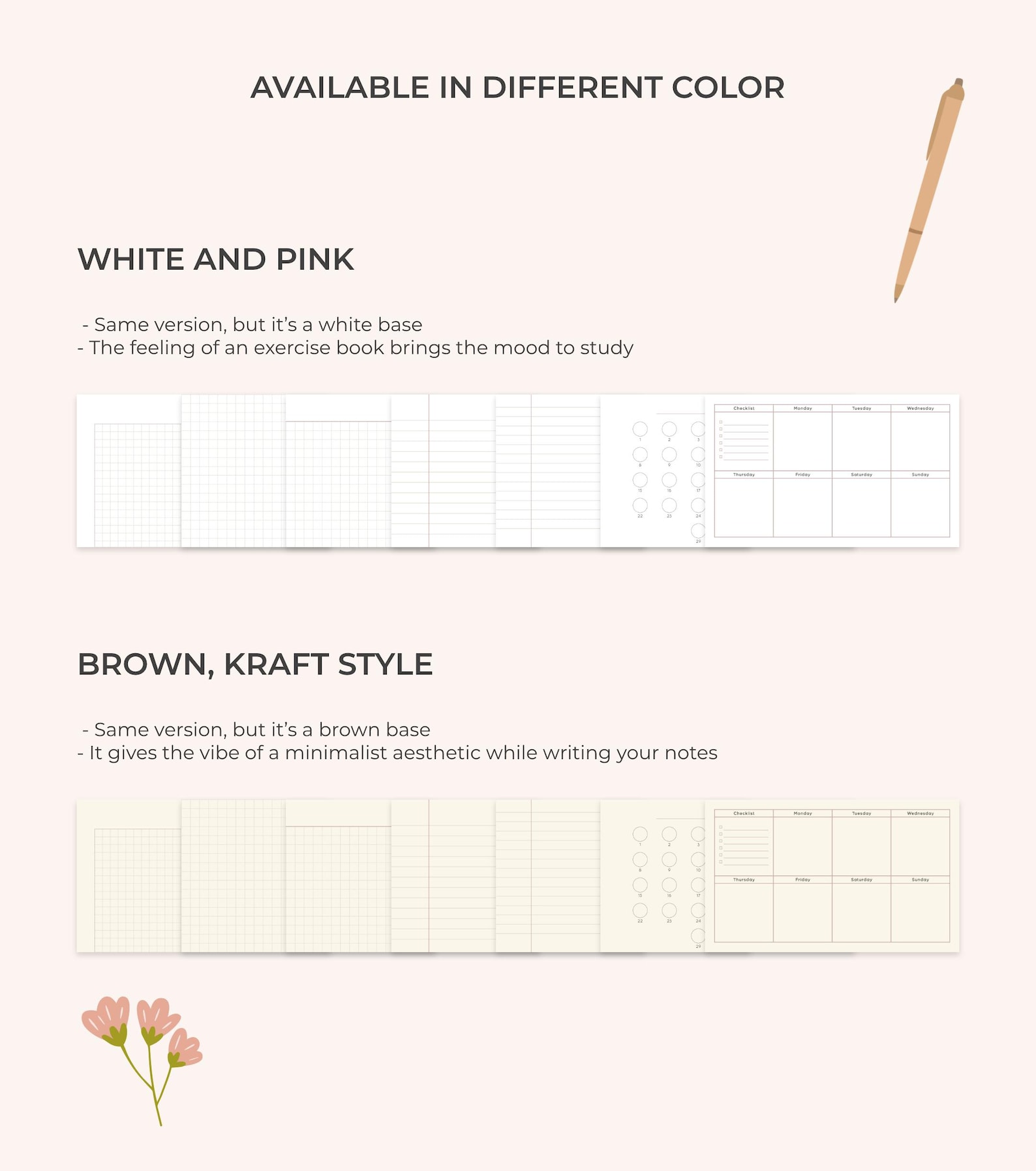 Printable & Digital Notecards for Studying | Index Cards | Study Cards ...