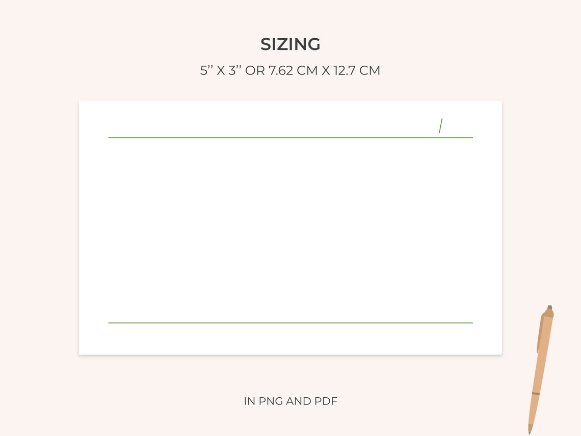 Printable & Digital Rainbow Notecards for Studying Design A Study Note ...