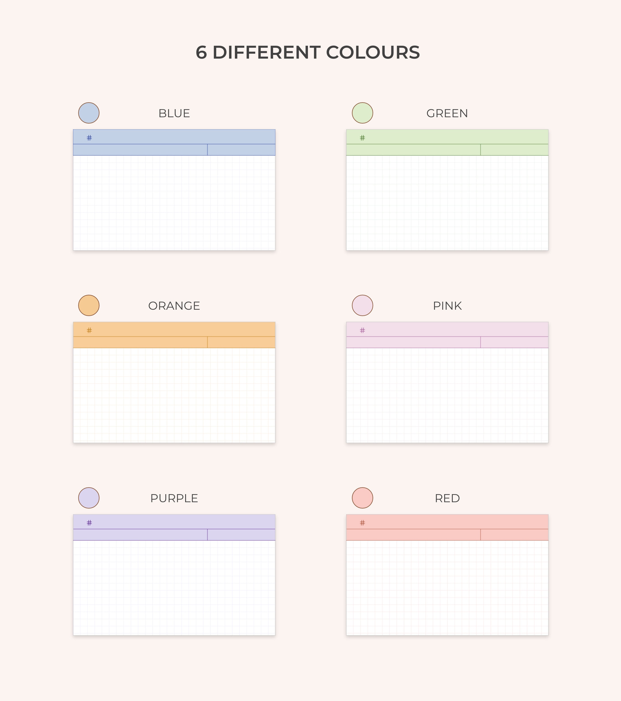 6 Digital Notecards for Studying | Rainbow Index Cards | Study Cards ...