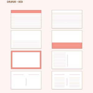 Digital Notecards for Studying Index Cards Study Cards Goodnotes Study ...
