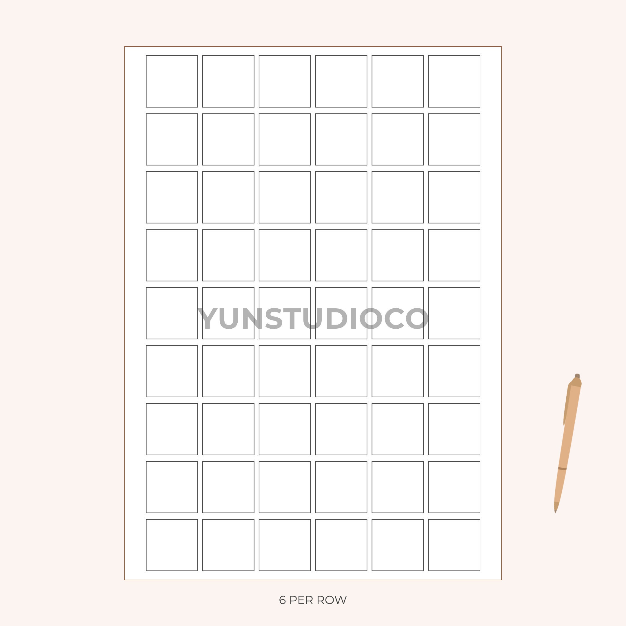 A4 4 Zentangle Pattern Template | Fun Drawing Practice | Doodle ...