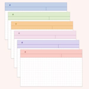 Digital Notecards for Studying | Index Cards | Study Cards | Writing ...