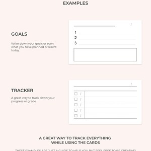 Digital Notecards for Studying | Aesthetic Flash Card | Study Note ...